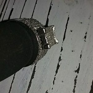 Jewelry | Diamond Ring Sj 925 Sterling Silver | Poshmark